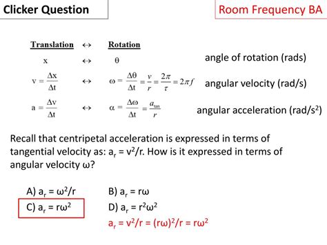 Ppt Angle Of Rotation Rads Powerpoint Presentation Free Download