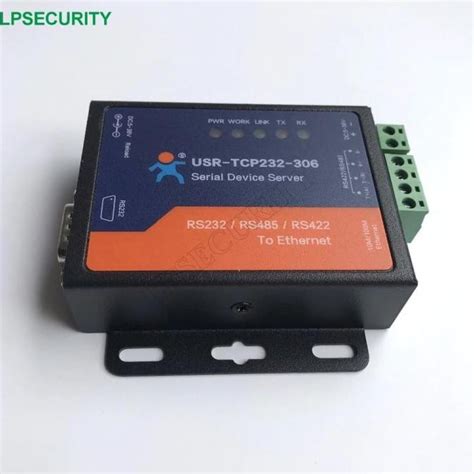 Jual USR TCP232 306 Serial Converter RS232 RS485 RS422 To Ethernet RJ45 Shopee Indonesia
