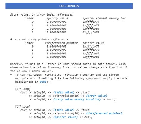 Solved C Relationship Between Pointers And Arrays