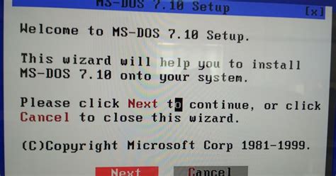 INSTALLING MS DOS Hyndavi S Blog
