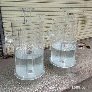 透明 有机玻璃纯水设备氮封水箱 亚克力氮封桶 水封桶 小试中试 阿里巴巴