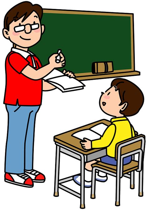 無料の教室イラスト