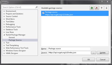 Nuget Feed Address