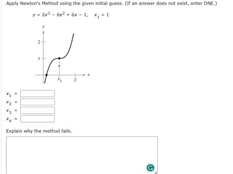 solved y 2x3−6x2 6x−1 x1 1 x1 x2 x3 x4 explain why the