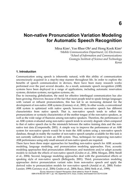 pdf non native pronunciation variation modeling for automatic speech