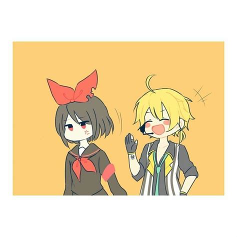 Pin En Mikulukarinlenkaitomeiko Rin Y Len Kagamine Rin Vocaloid