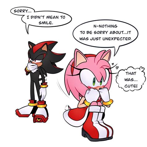 🦝pberry Daki🦝 Pberrydaki On X Shadow And Amy Sonic Funny