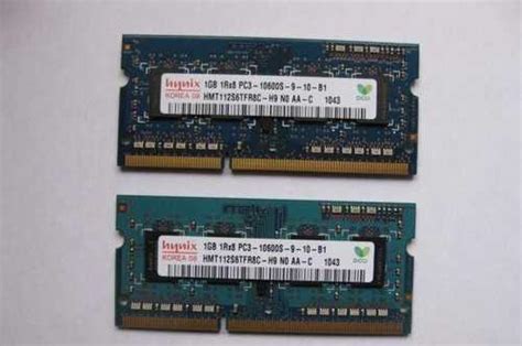Память So Dimm Ddr3 2gb 2x1gb Hynix Korea Москва Комьютерные аксессуары и комплектующие