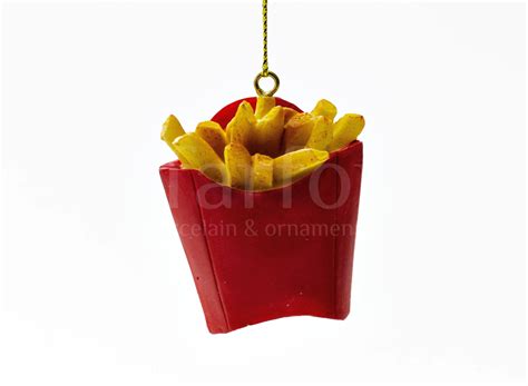 Елочная игрушка Картошка фри Императорский фарфор Официальный магазин АО «ИФЗ