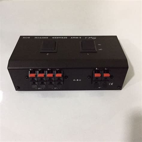 Way Speaker Switch Box Audio Soundbars Speakers Amplifiers On Carousell