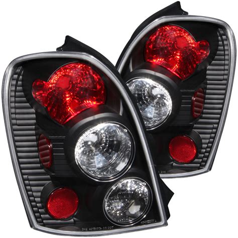 Anzo 2002 2003 Mazda Protege 5 Taillights Black Modbargains
