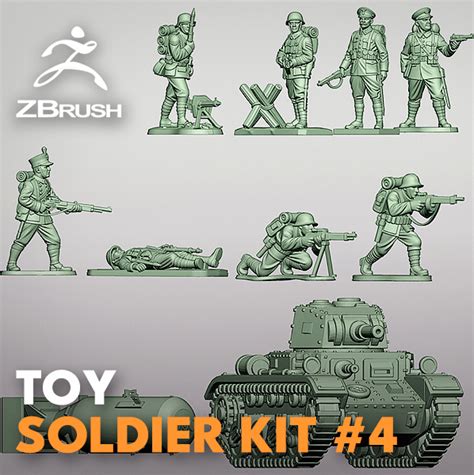🫡 Toy Soldier Kit 4・ 3d File For 3d Printing・cults