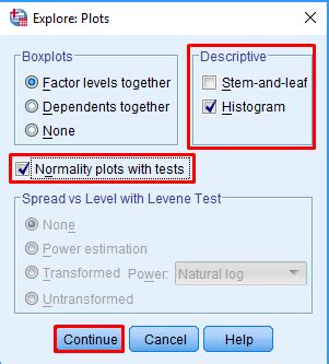 Data Normality Checking SPSS Tutor