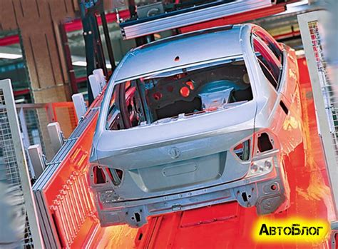 Покраска автомобиля на заводе как это происходит АвтоБлог Дзен