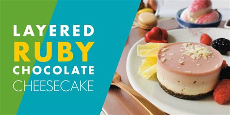 Valentines Layered Ruby Chocolate Cheesecake Hendersons Foodservice Ireland