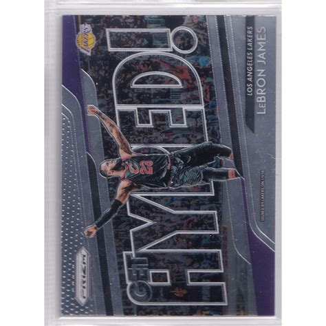Jual 2018 19 Panini Prizm Get Hyped 4 Lebron James Shopee Indonesia