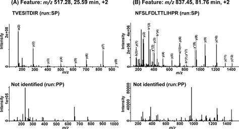 An Example Of Ms2 Spectra Corresponding To The Same Ms1 Features Of Download Scientific Diagram
