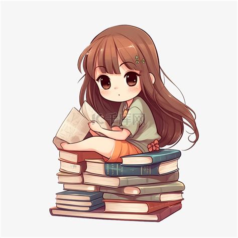 爱看书的小女孩免扣素材图片免费下载 千库网 爱看书的小女孩免扣素材图片免费下载 千库网