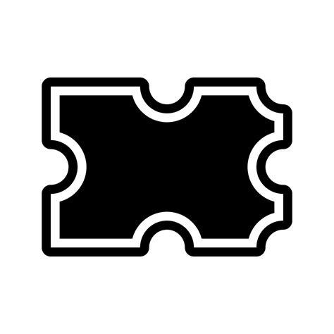 Cinema Ticket Icon Vector Movie Ticket Symbol Movie Ticket Sign