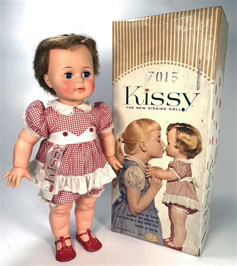 At Auction Ideal Kissy The New Kissing Doll In Box