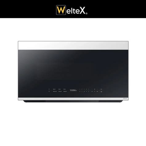 Microondas Samsung Bespoke Smart 21 Pcu Blanco Con Extractor
