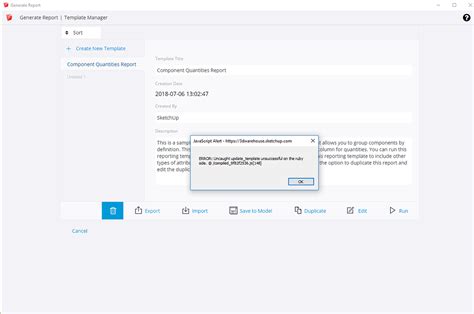 Generate Report Wrong Quantities Sketchup Sketchup Community