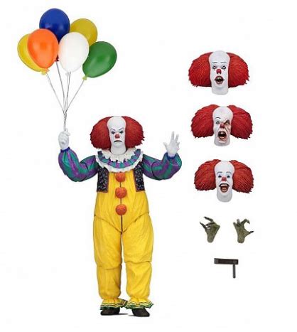 Фигурка коллекционная Пеннивайз Neca IT Ultimate Pennywise 1990 | отзывы