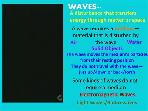 PPT WAVES PowerPoint Presentation Free Download ID 2562537