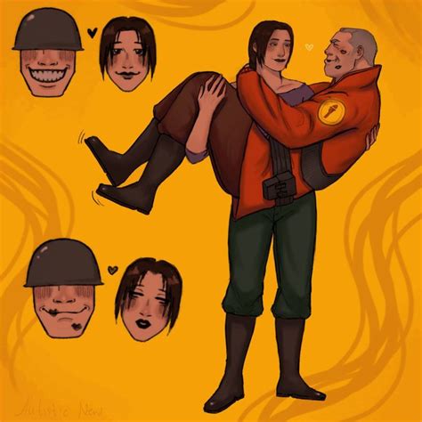 Zhanna X Soldier Tf2 Fanart In 2025 Team Fortress Team Fortress 2
