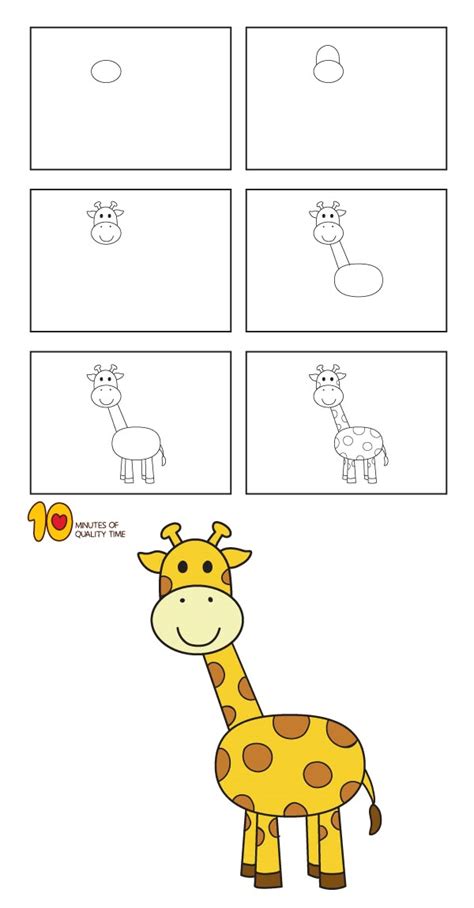 How To Draw A Giraffe In 10 Minutes