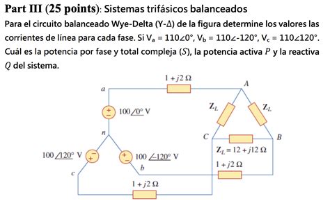 Solved PROBLEM TRADUCED Part III 25 Points Balanced Chegg