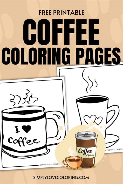 42 Coffee Coloring Pages Free Pdf Printables Simply Love Coloring