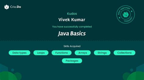 Vivek Kumar On Linkedin Learnbydoing Learnbydoing Criodo Softwaredevelopment Upskill