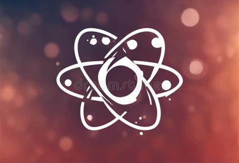 Style Symbol Atom Design Flat Part Icon Sign Vector Nuclear Atomic Energy Orbit Science Particle