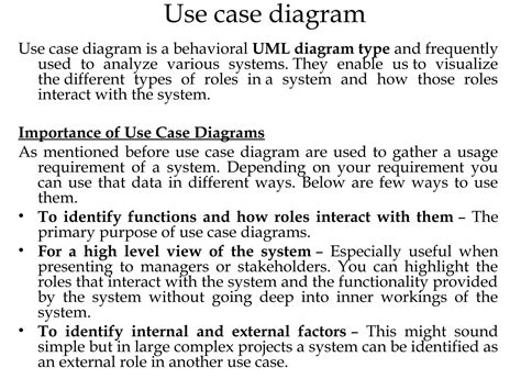 Uml Diagrams Usecase Ppt