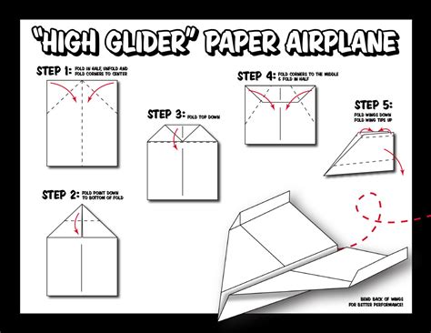 How To Make A Paper Airplane Glider