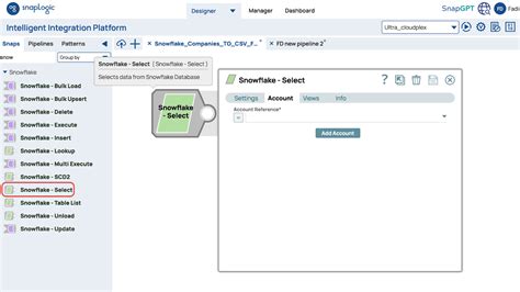 Snaplogic Step By Step Tutorial Your First Integration