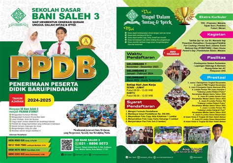 Contoh Brosur Ppdb Dengan Desain Menarik Abduweb