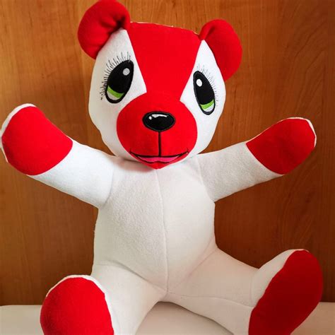 Medvídek červený Potvor Pomáhat Tvořit Medvídek červený Potvor Pomáhat Tvořit