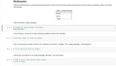 Solved Dictionaries Define A Dictionary Below To Associate