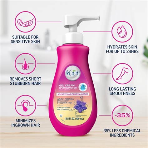 Best Hair Remover Veet Gel Hair Removal Cream Sensitive Review
