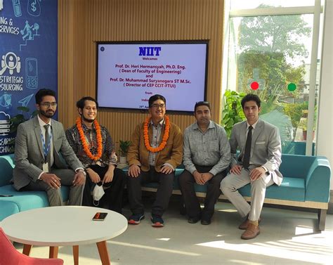 Direktur Cep Ccit Ftui Mengunjungi Niit Guna Memperkuat Kerjasama Sejak 2002 Ccit