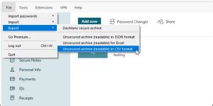 How To Export And Import Passwords To Chrome Browser
