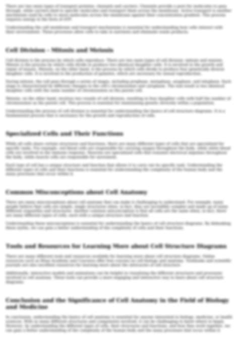 Solution The Abcs Of Cell Anatomy Understanding The Basics Of Cell