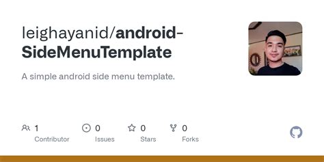Github Leighayanidandroid Sidemenutemplate A Simple Android Side
