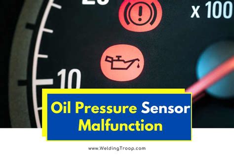 Oil Pressure Sensor Malfunction Symptoms Solutions