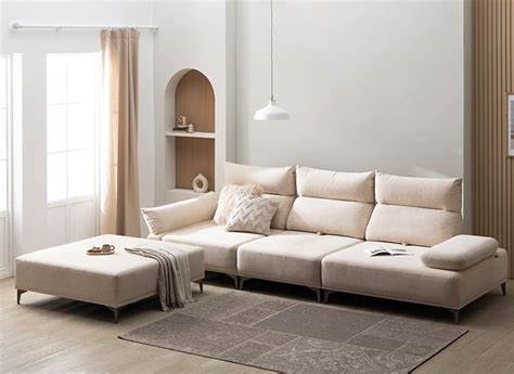 베니시모 데이브 3인용 4인용 코너소파 기능성 아쿠아클린 패브릭 베드 쇼파