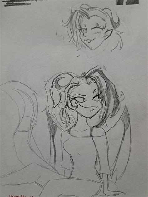 Introducing A Half Succubus Siren Melan A Random Girl I Made Oc Rhelluvaboss