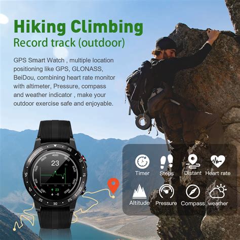Outdoor Adventure Smartwatch With Compass And Barometer Survival Gears Depot
