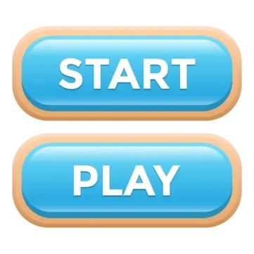 Start Game Button PNG Transparent Images Free Download Vector Files Pngtree